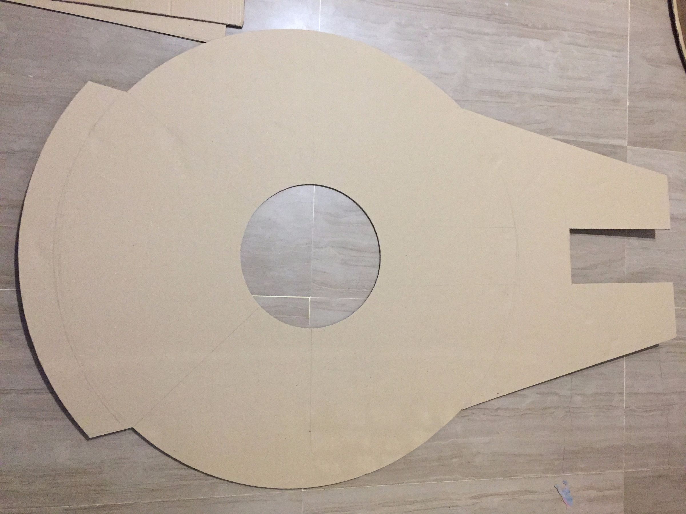 Make Your Own Millennium Falcon for Your Child : 7 Steps (with Pictures ...