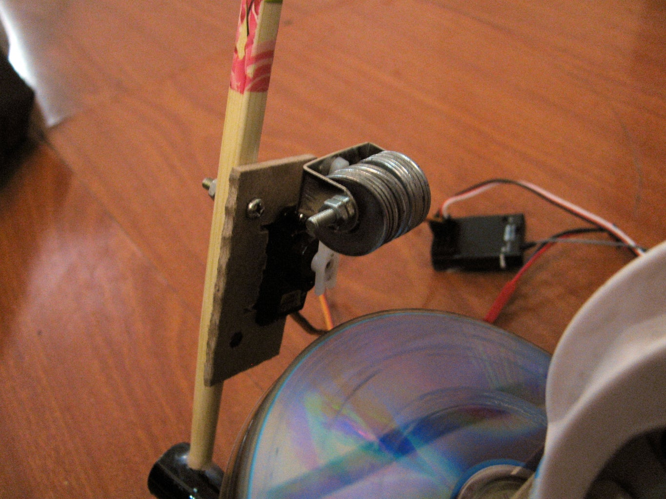 Self Balancing Gyroscope V3 Using Arduino And Pot For Tilt Sensor Instructables