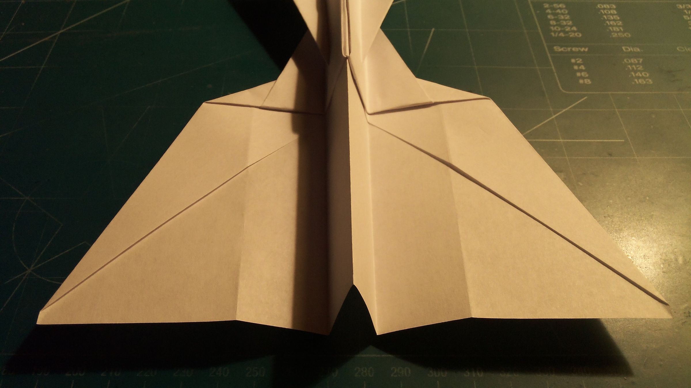 How to Make the Super StratoVulcan Paper Airplane : 6 Steps (with ...