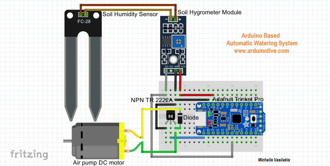 Arduino Automatic Watering System : 5 Steps - Instructables