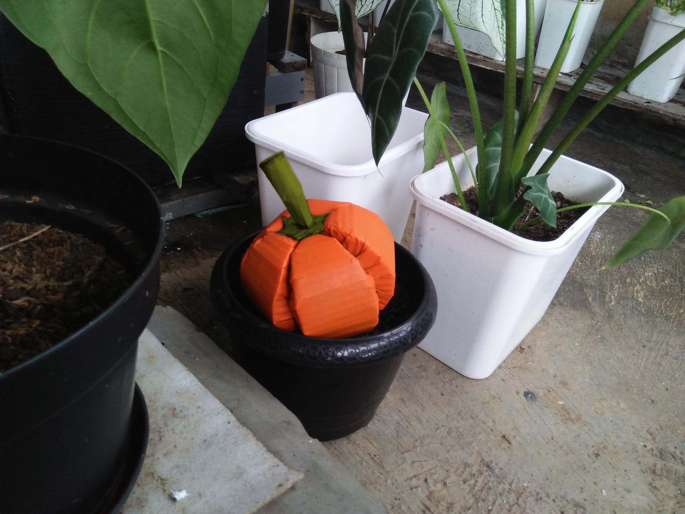 Pumpkin Made From Cardboard : 7 Steps (with Pictures) - Instructables