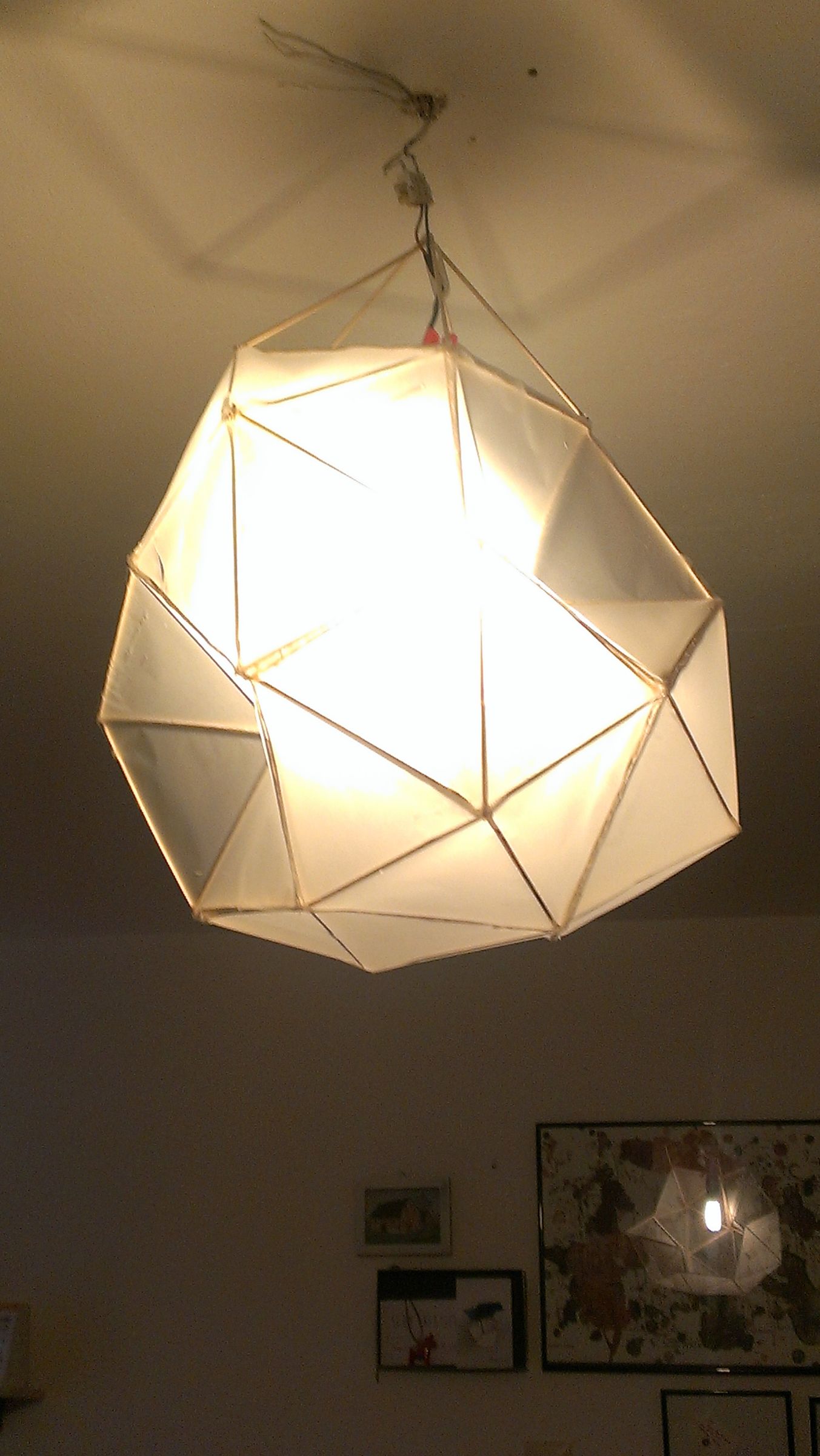 DIY Pentagon Lamp : 4 Steps (with Pictures) - Instructables