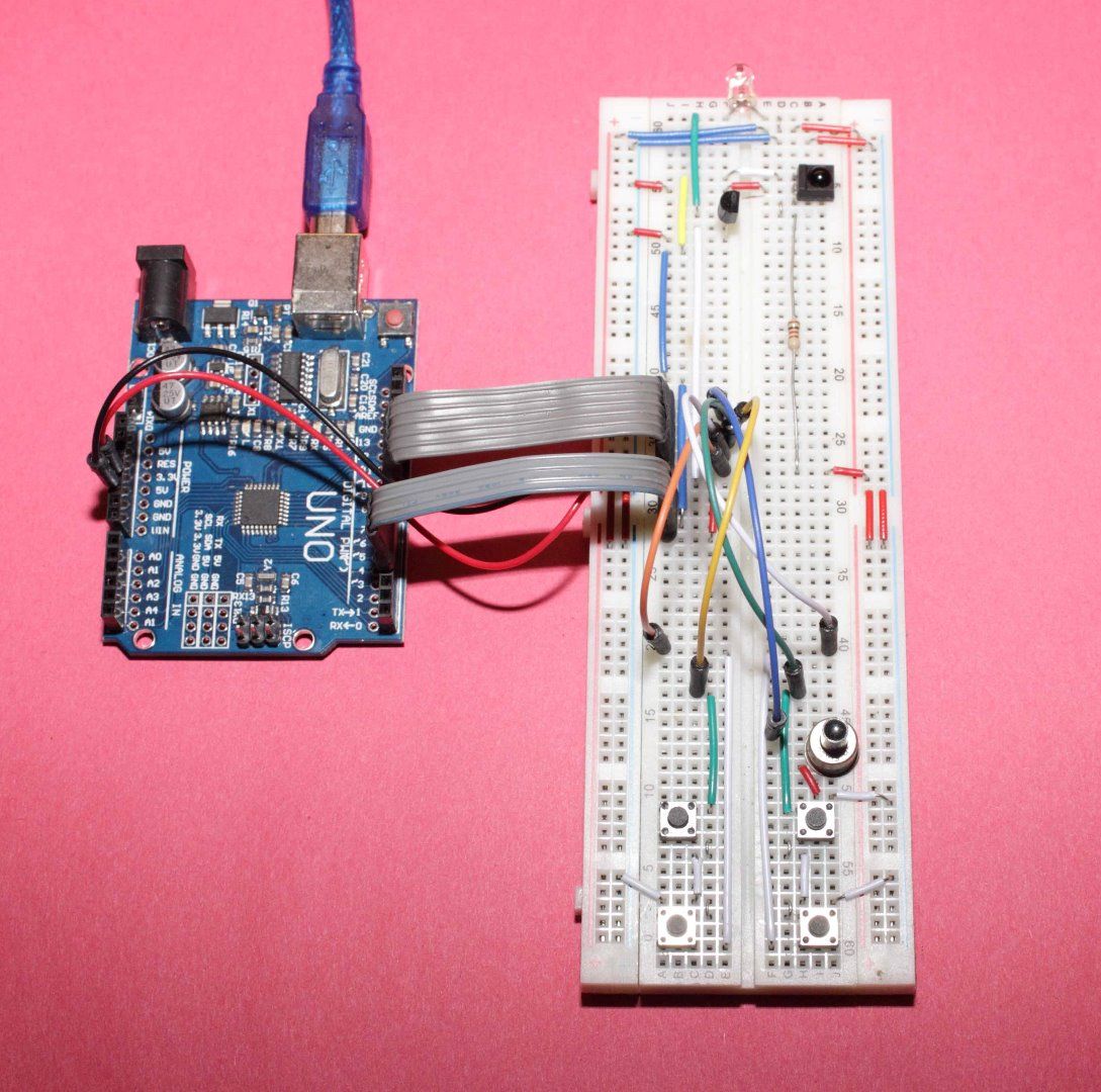 ARDUINO How to Build Your Own Universal IR Remote Control - Instructables