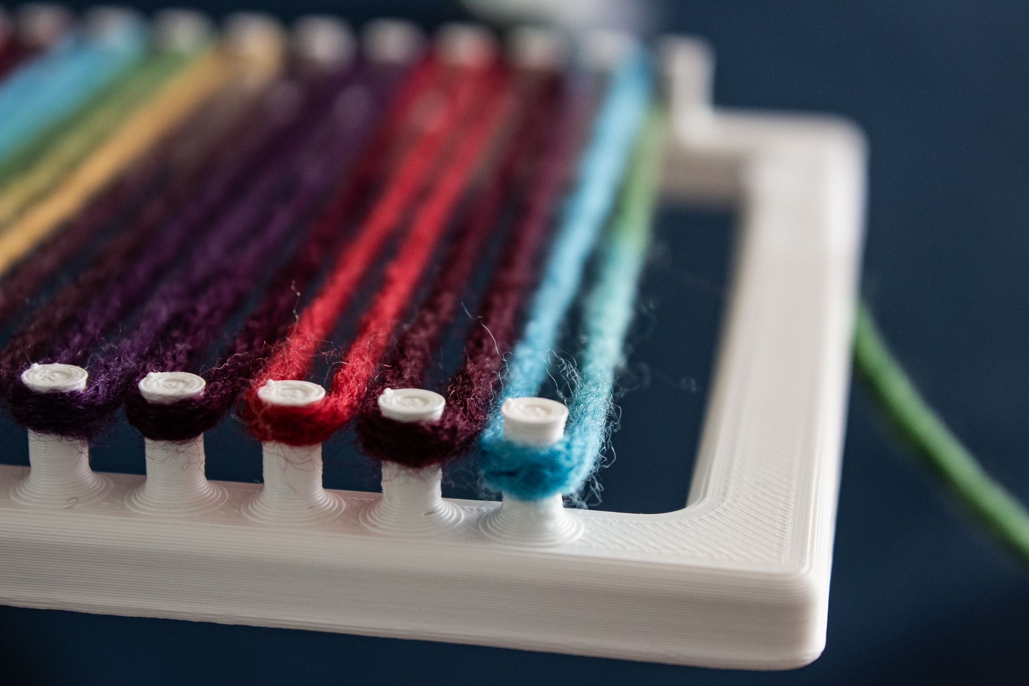 Make a 3D Printed Weaving Loom and Use It : 11 Steps (with Pictures ...