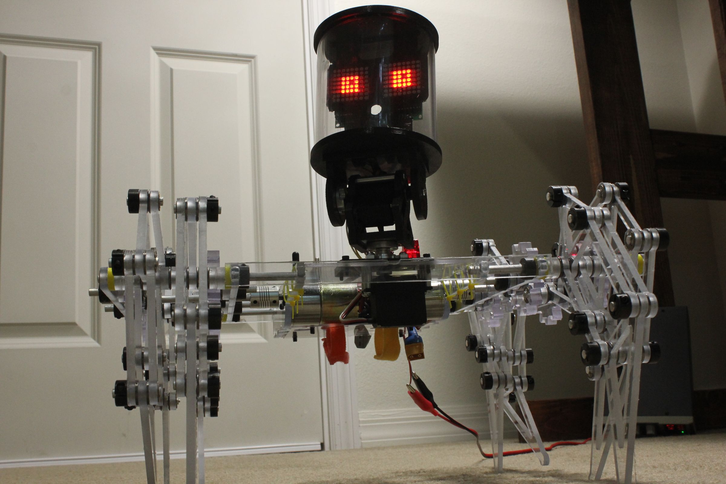 ClearCrawler PolyCarbonate Strandbeest Walker - Instructables