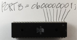 Beginning Microcontrollers Part 6: Writing the First Program to Turn on an LED - Instructables