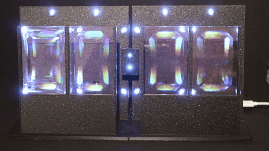 Holographic 7-Segment Clock : 12 Steps (with Pictures) - Instructables