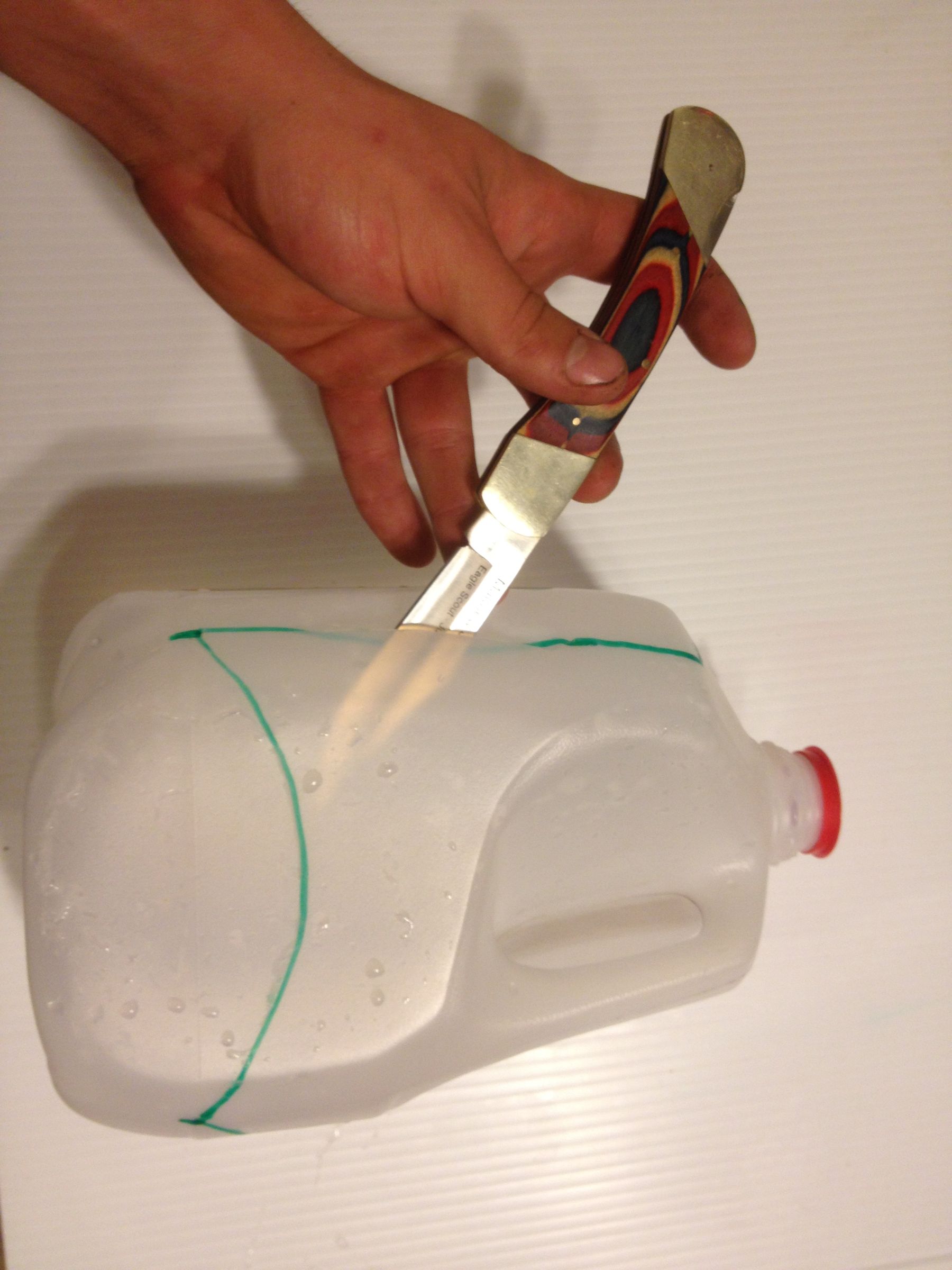 Recycled Tupperware/Storage Container From a Milk Jug (with Pictures ...