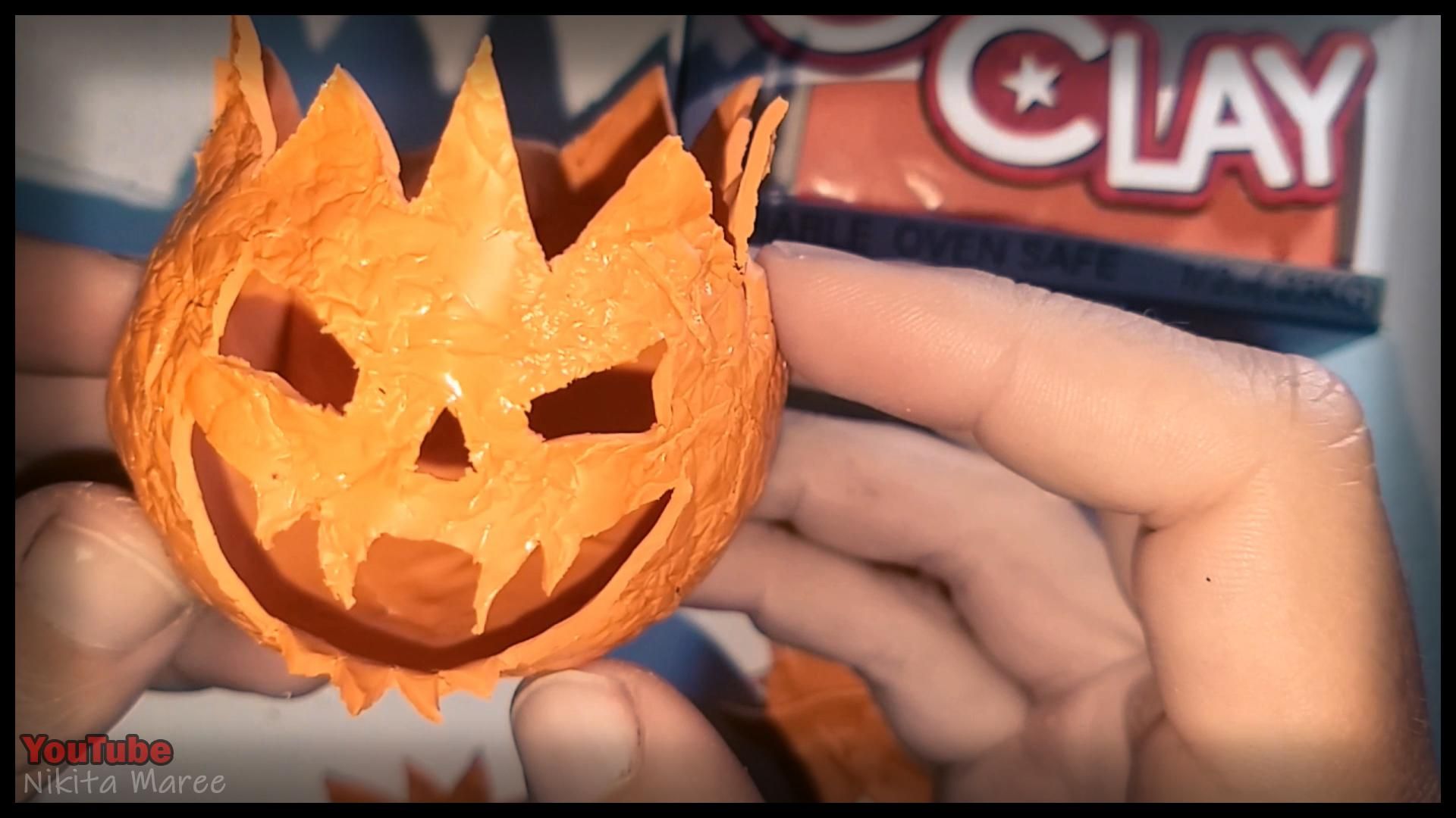Polymer Clay Jack O'lantern Tutorial (+ Video) : 75 Steps (with ...