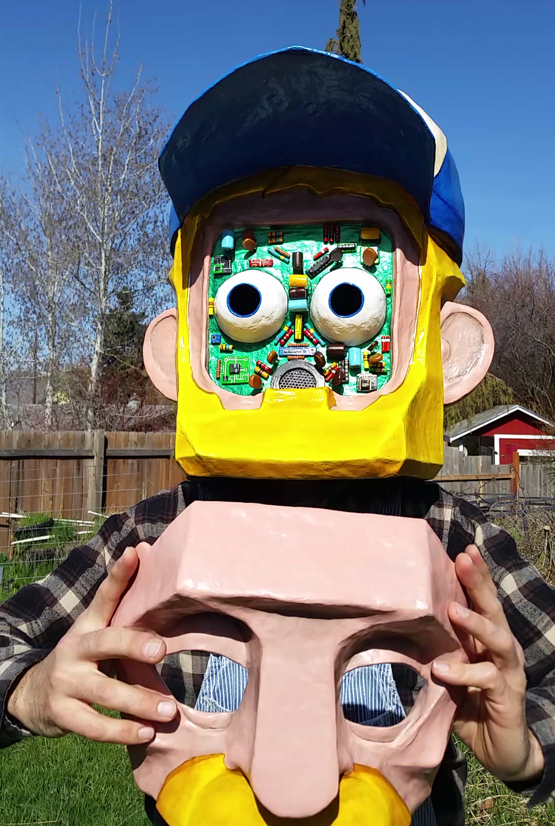 Robot Redneck Mask : 10 Steps (with Pictures) - Instructables