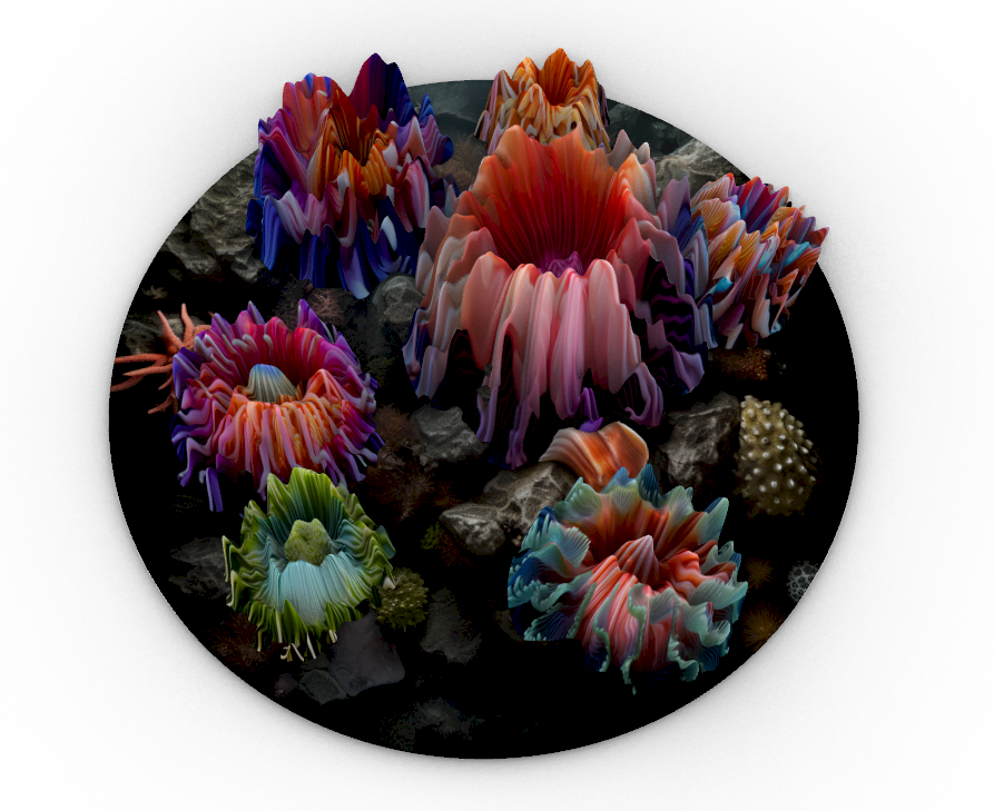 Ocean Beauty: 3D Printing Sea Anemone Decor for Versatile Applications ...
