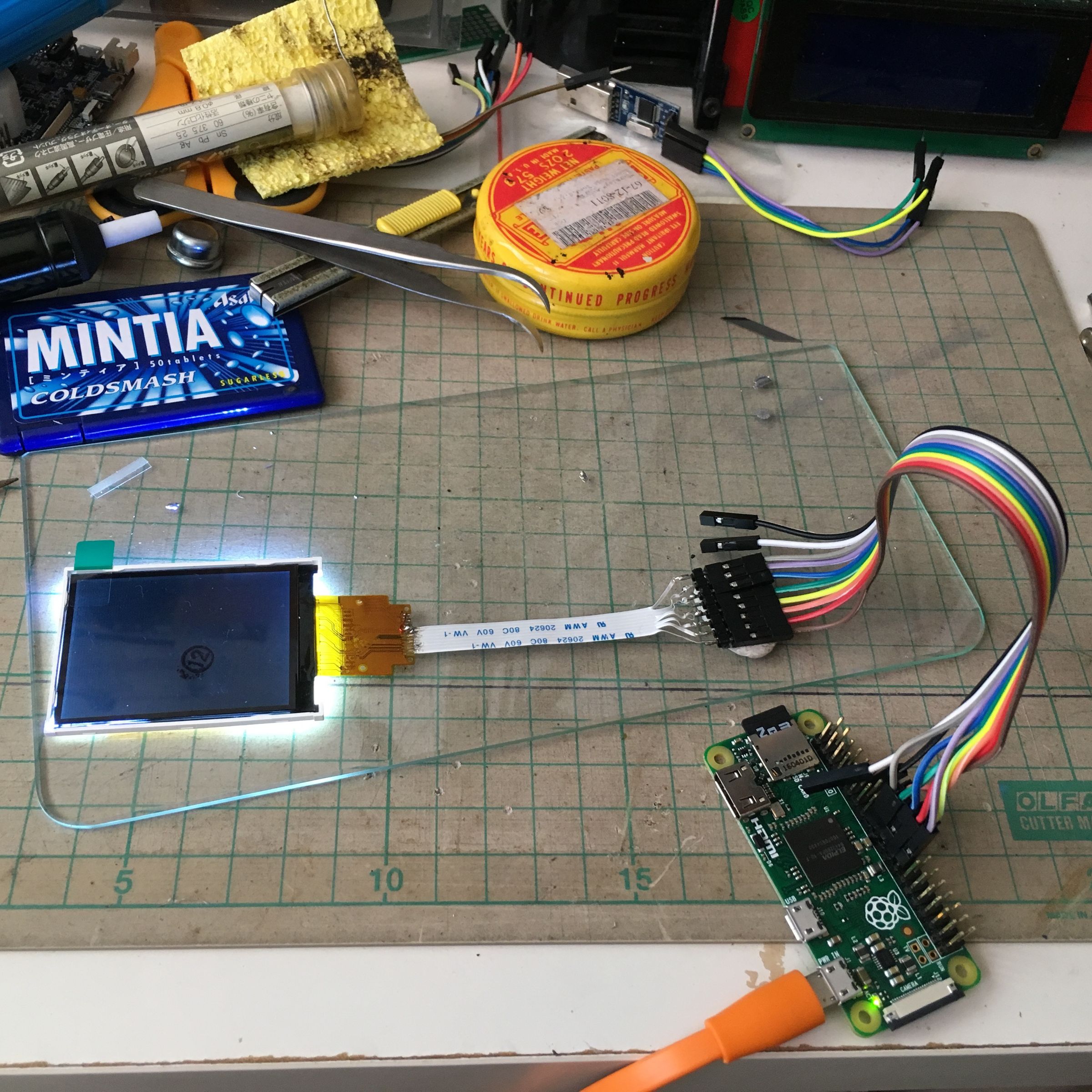 Connect LCD to Raspberry Pi Without Breakout Board : 9 Steps (with ...
