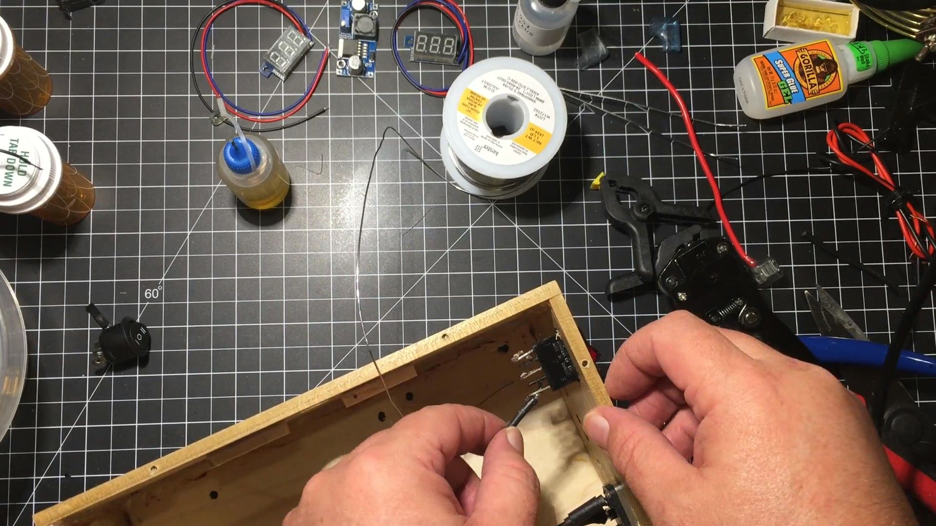 DIY High Voltage 8V-120V 0-15A CC/CV Small Portable Adjustable Bench ...