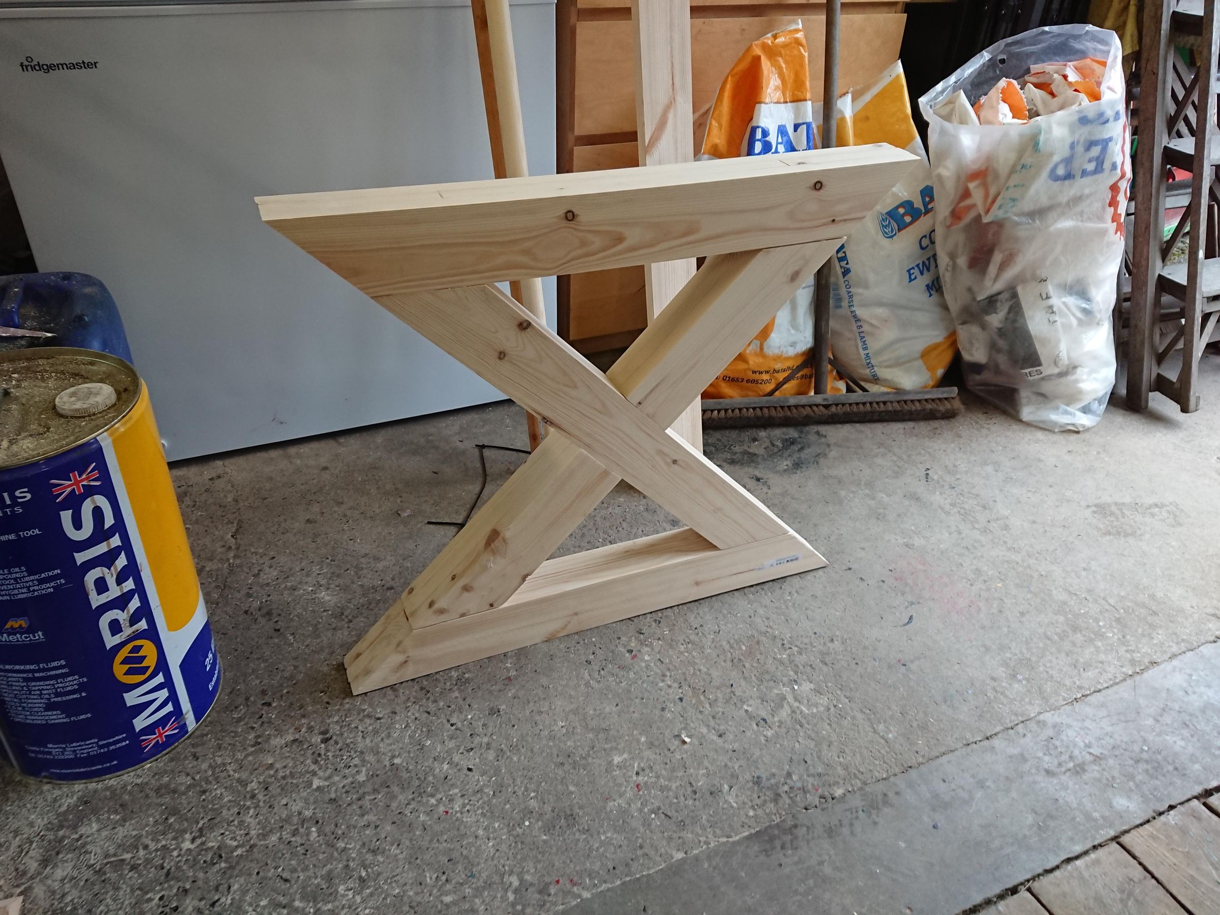 The "Work From Home" Solid Oak & Pine Kitchen Table : 11 Steps (with ...