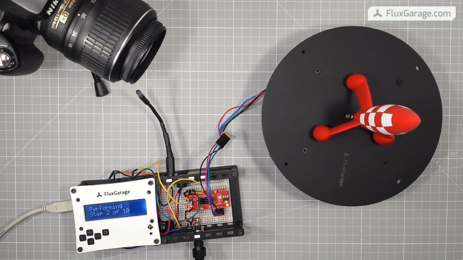 Automated Turntable With Steppermotor : 10 Steps (with Pictures ...