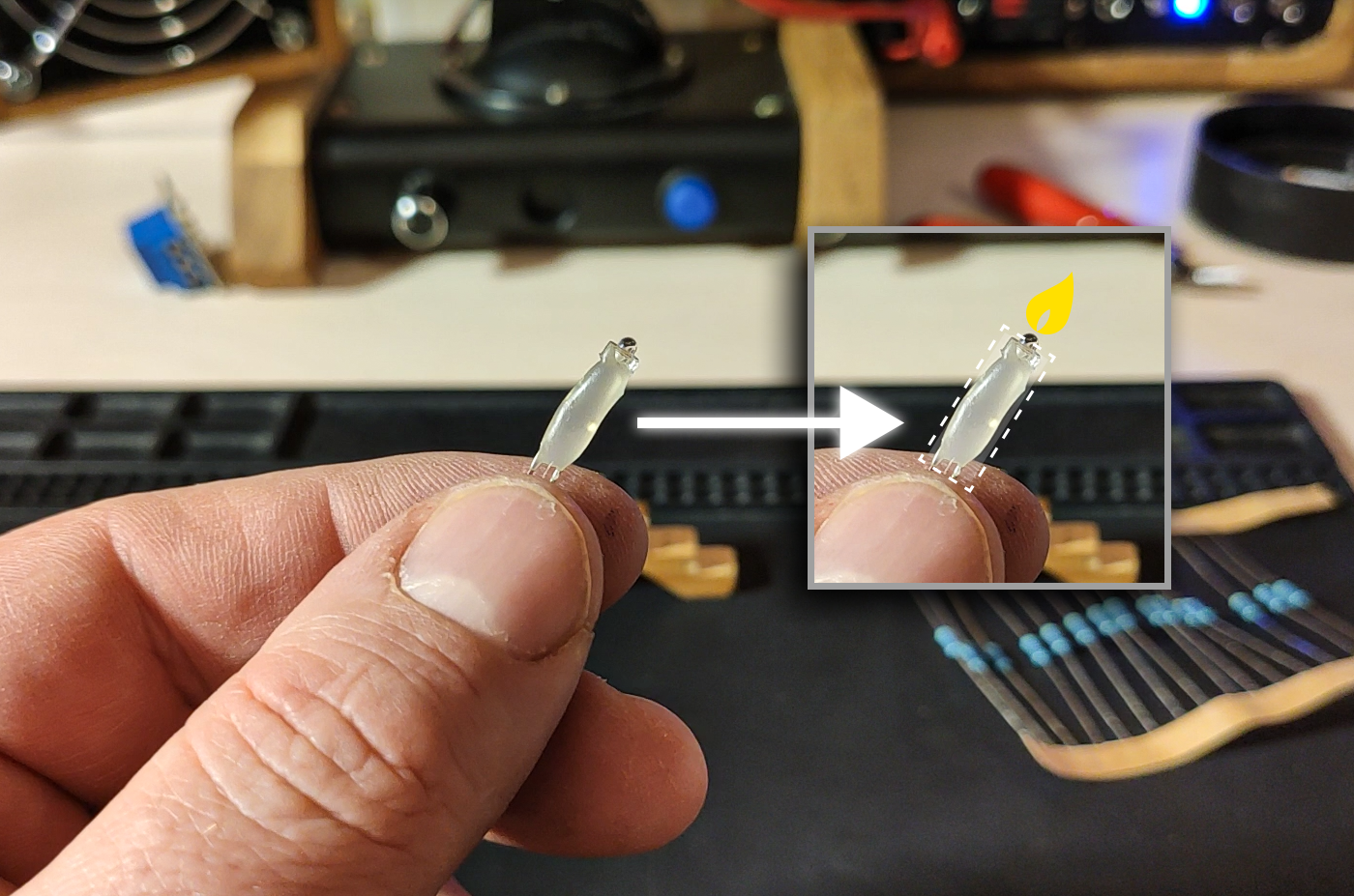 Realistic Miniature LED Candles : 9 Steps (with Pictures) - Instructables