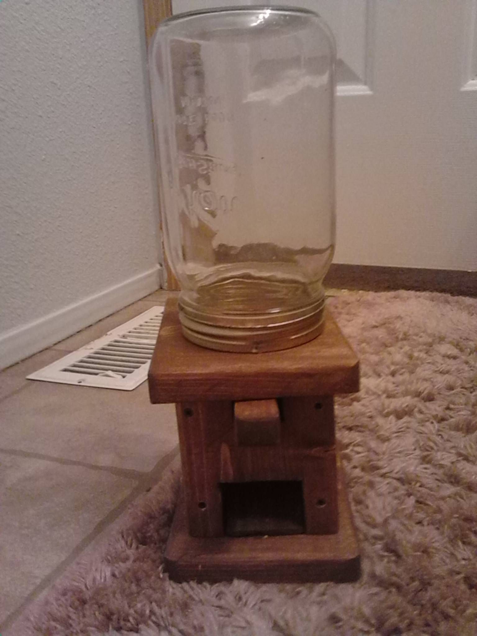 Child's Wooden Coin-Operated Gumball Machine : 11 Steps (with Pictures ...