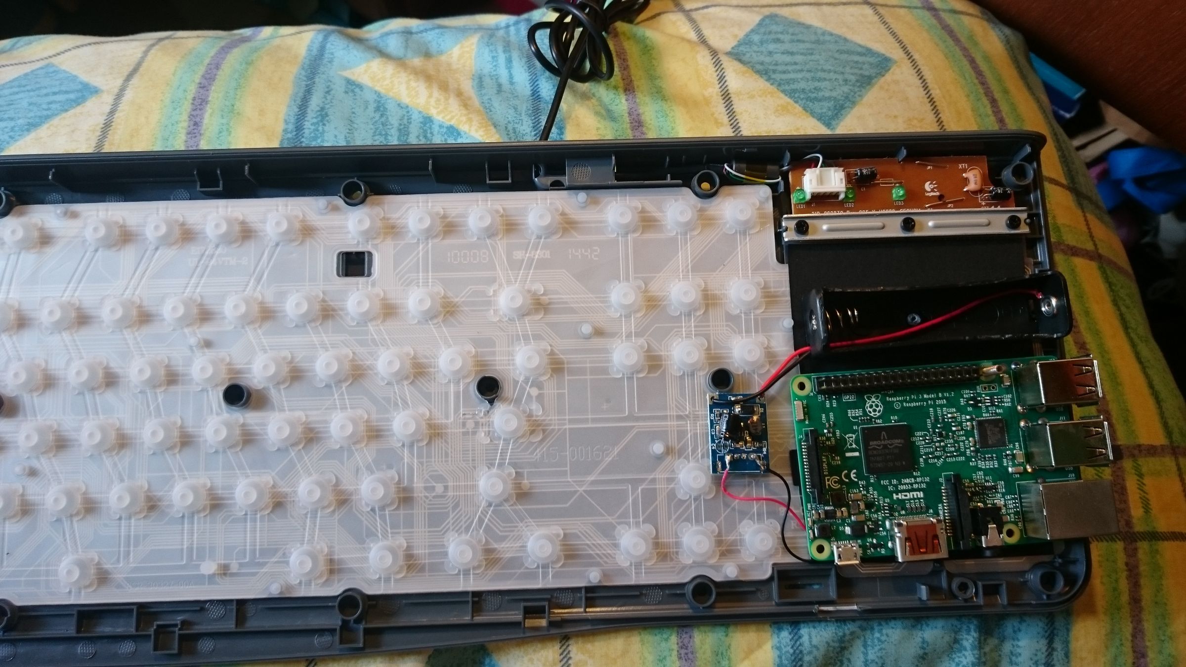 KeyPi - a Cheap Portable Raspberry Pi 3 Laptop Under $80 : 11 Steps ...