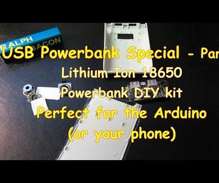 #7 USB Powerbank Special - DIY Kit With 18650 Li-ion Batteries Part 2 ...