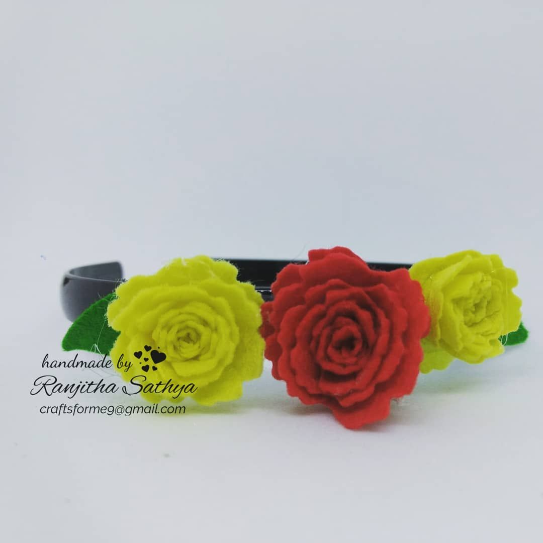 Diy FELT Hair Bands : 4 Steps (with Pictures) - Instructables