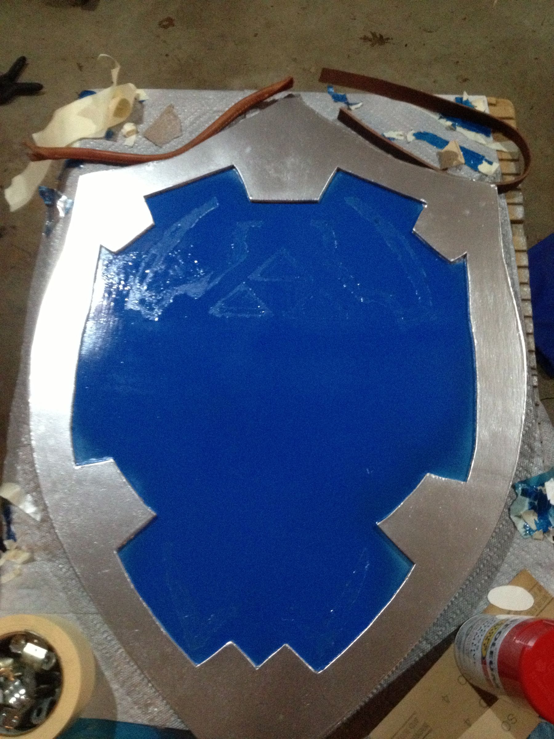 How to Make a Hylian Shield Out of Plywood : 14 Steps (with Pictures ...