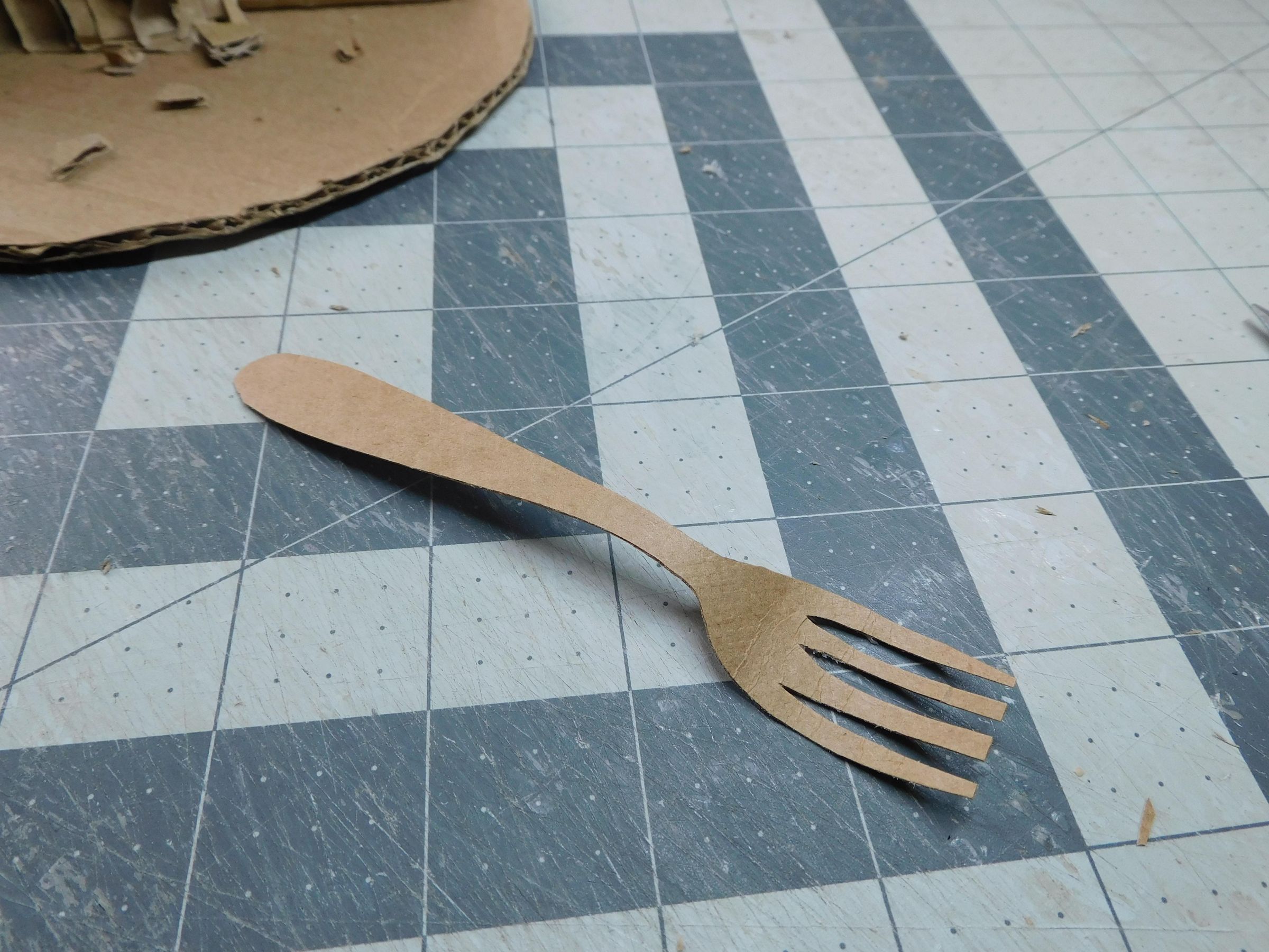 Easy Layered Pie Slice Sculptue/model, From Cardboard, and Brown Paper ...