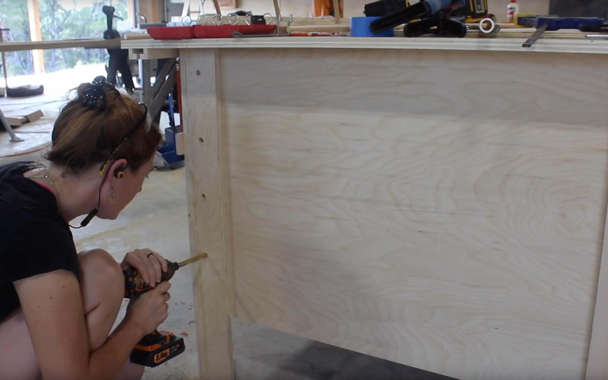 The Ultimate Plywood Workbench (plus Shop Storage Solutions) : 16 Steps ...