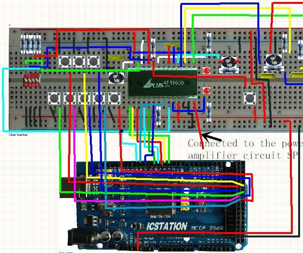APR9600 Voice Recording and Playback System With JRC286D Chip ICStation Mega 2560 Compatible ...