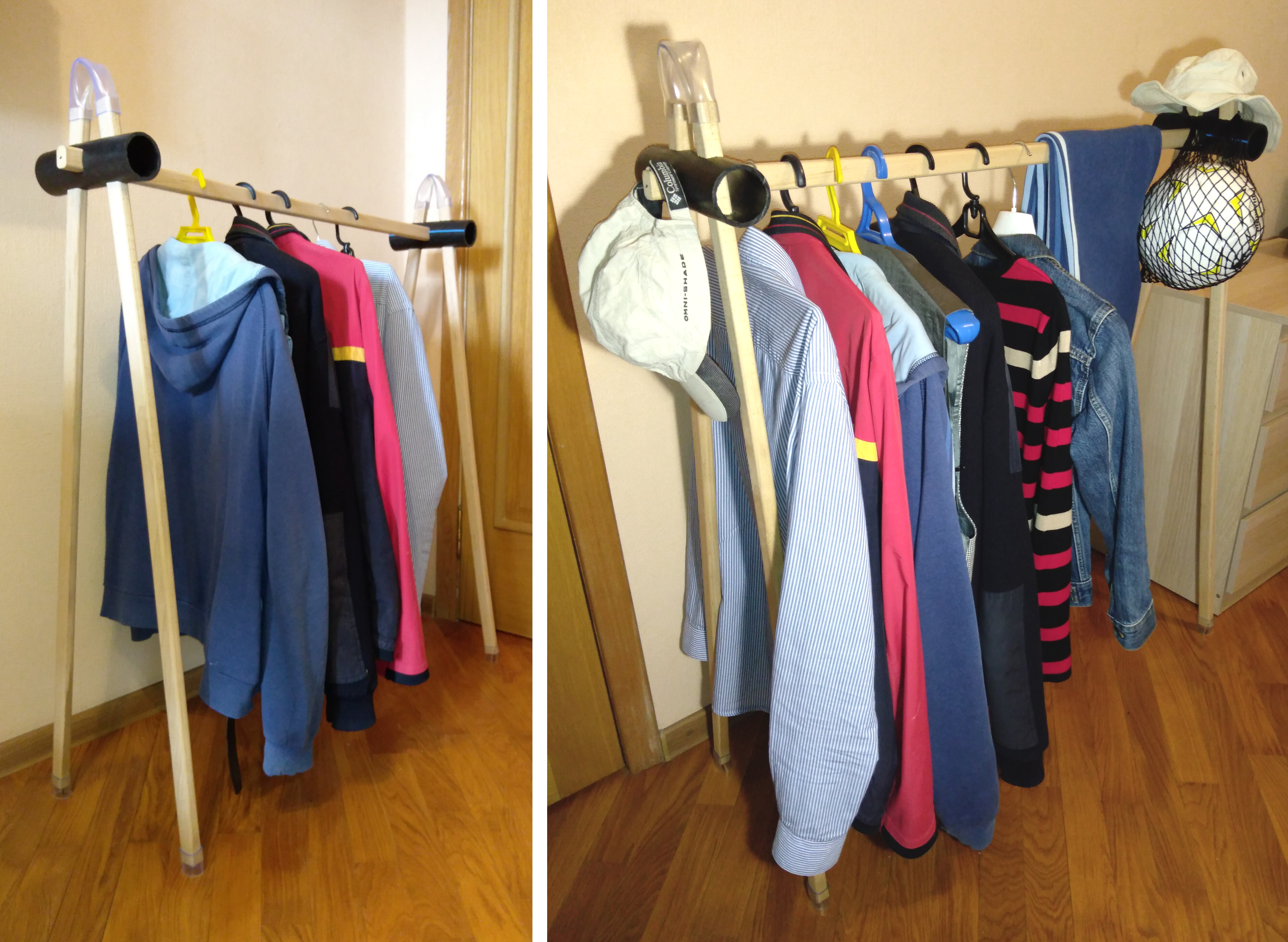 Clothes Rack (no Screws) : 6 Steps (with Pictures) - Instructables
