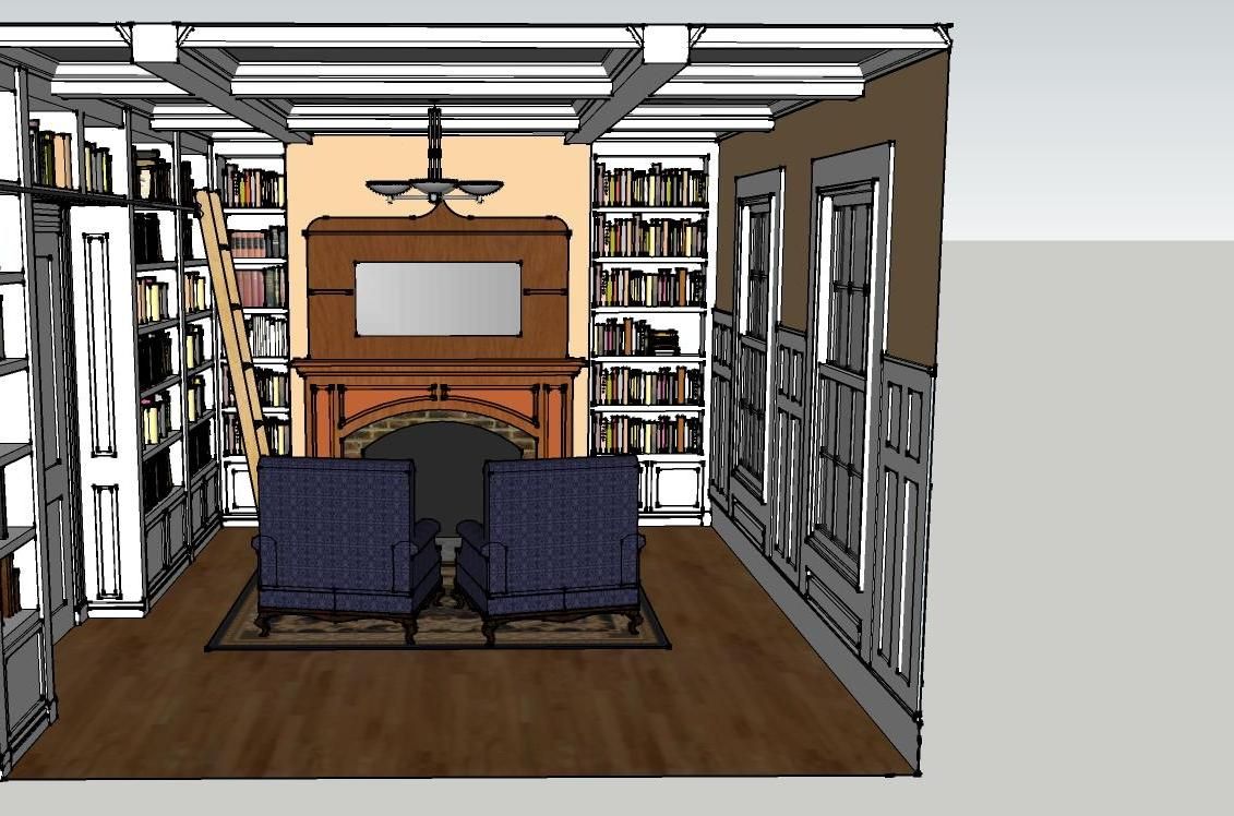Home Library Bookcases and Cabinets Room Renovation : 16 Steps (with Pictures) - Instructables
