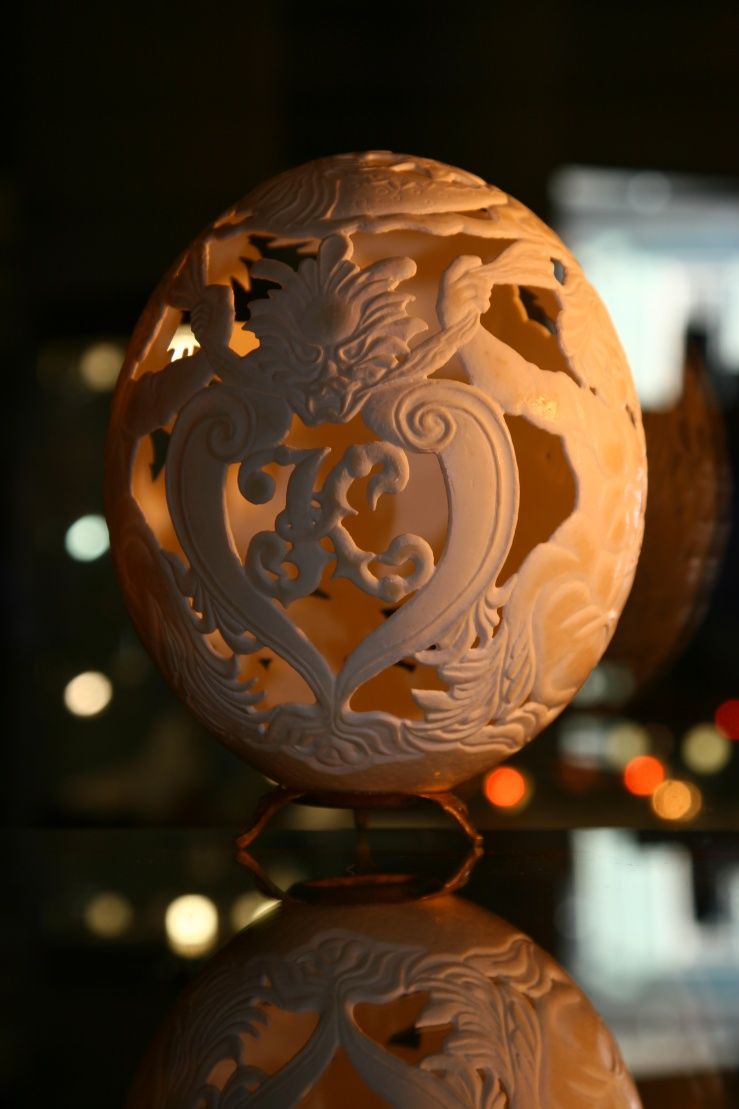 My Work on the Shell (ostrich Shell 2) - Instructables