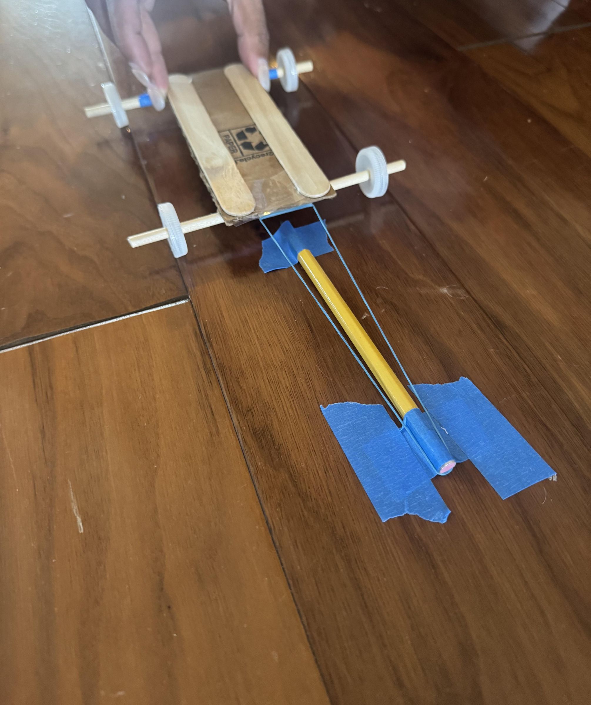 Designing and Building a Rubber Band-Powered Car With Everyday ...