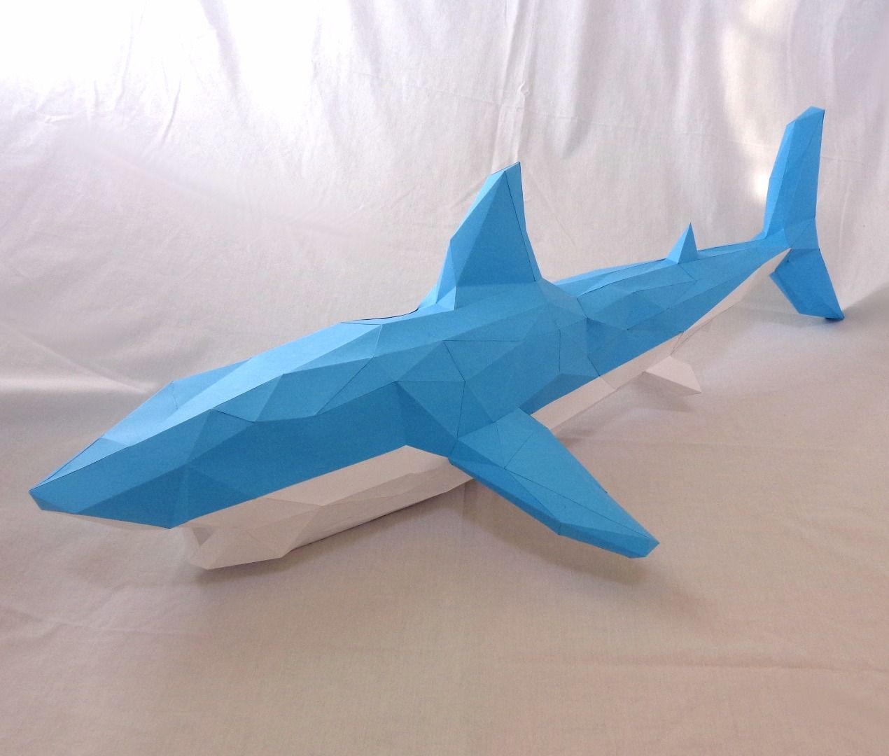 Something in the Water- Shark Papercraft : 10 Steps (with Pictures ...