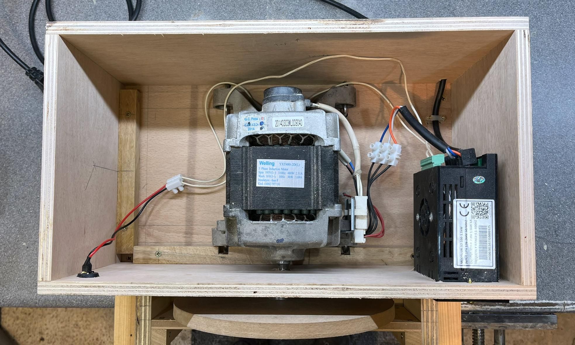 Benchtop Disk Sander Using a Washing Machine Motor : 13 Steps (with ...