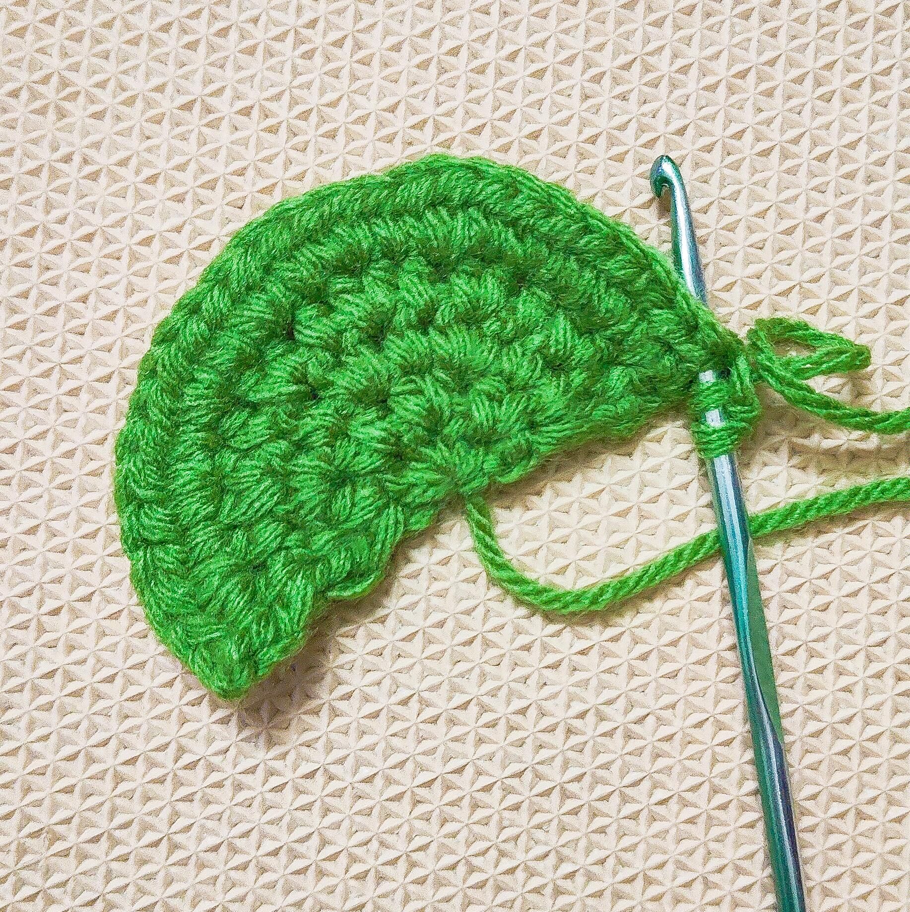 How to Make a Perfect Semi Circle With Half Double Crochets : 7 Steps ...