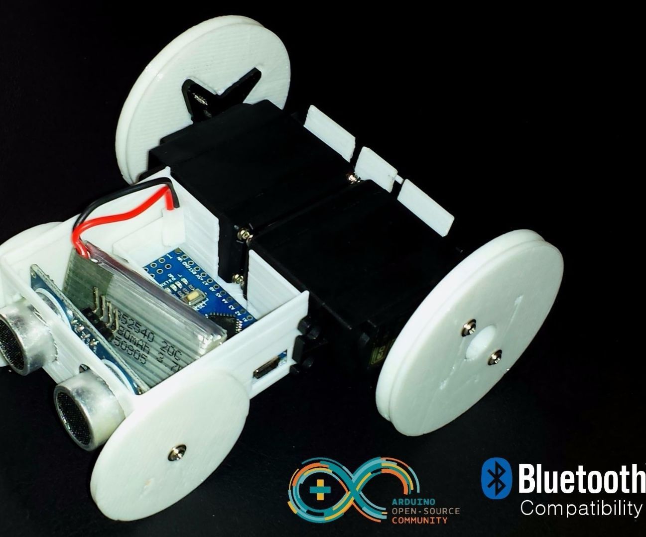 SparkRover - 3D Printed Smartphone Controlled Robot : 10 Steps (with ...