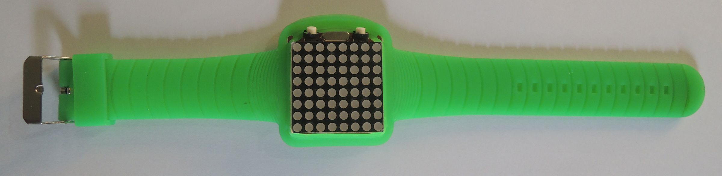 DIY Arduino Dot Matrix Wrist Watch : 13 Steps (with Pictures ...