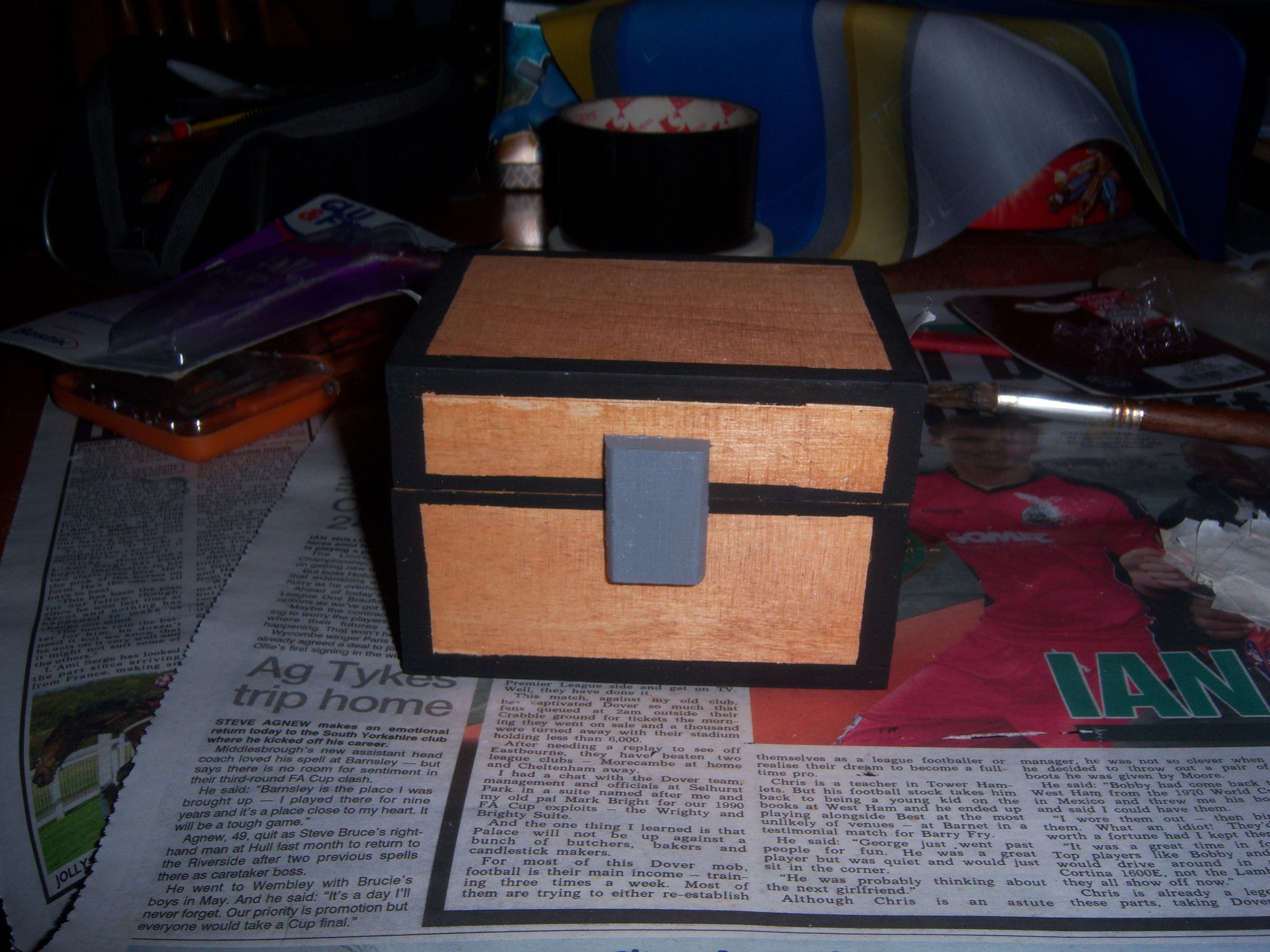 Wooden Minecraft Chest : 10 Steps - Instructables