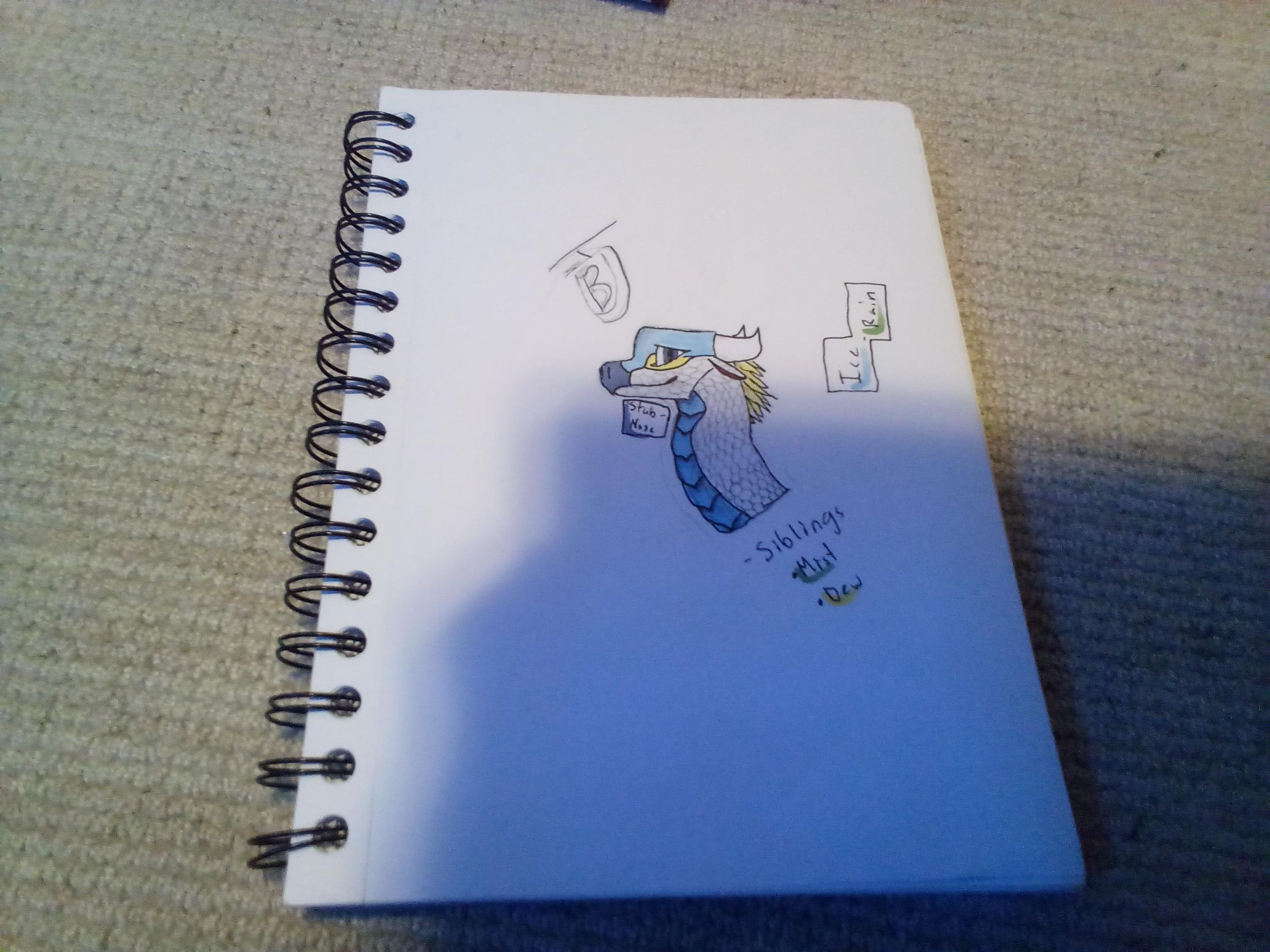 How to Draw Ice Wings From Wings of Fire (and Other Tribes of Pyrrhia ...