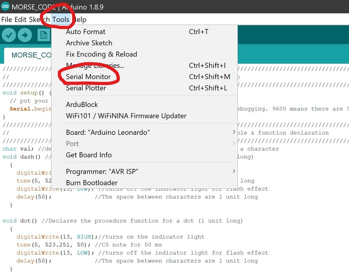 Arduino Morse Code Generator : 6 Steps - Instructables