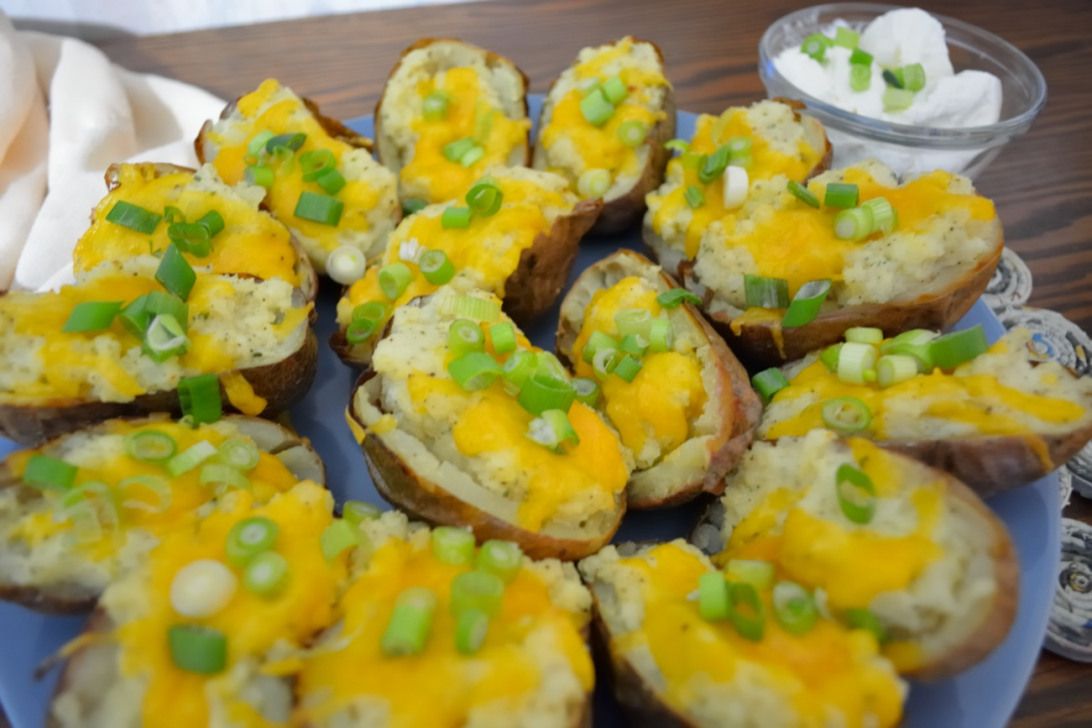 Fancy Cheese Potato Skins : 3 Steps (with Pictures) - Instructables