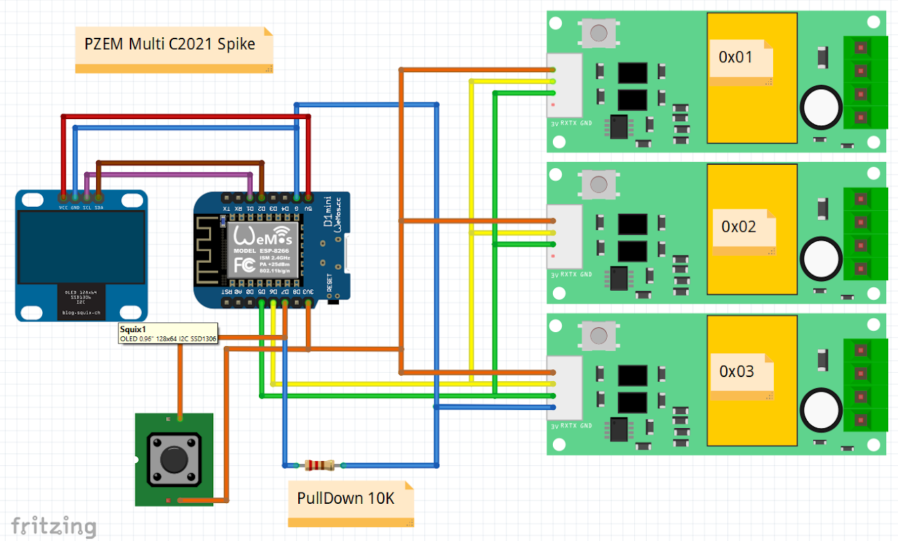 PZEM 04 Wemos D1 to DOMOTICZ With Oled : 7 Steps - Instructables