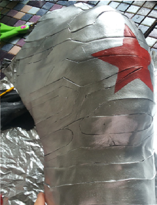 Bucky Barnes Arm Design