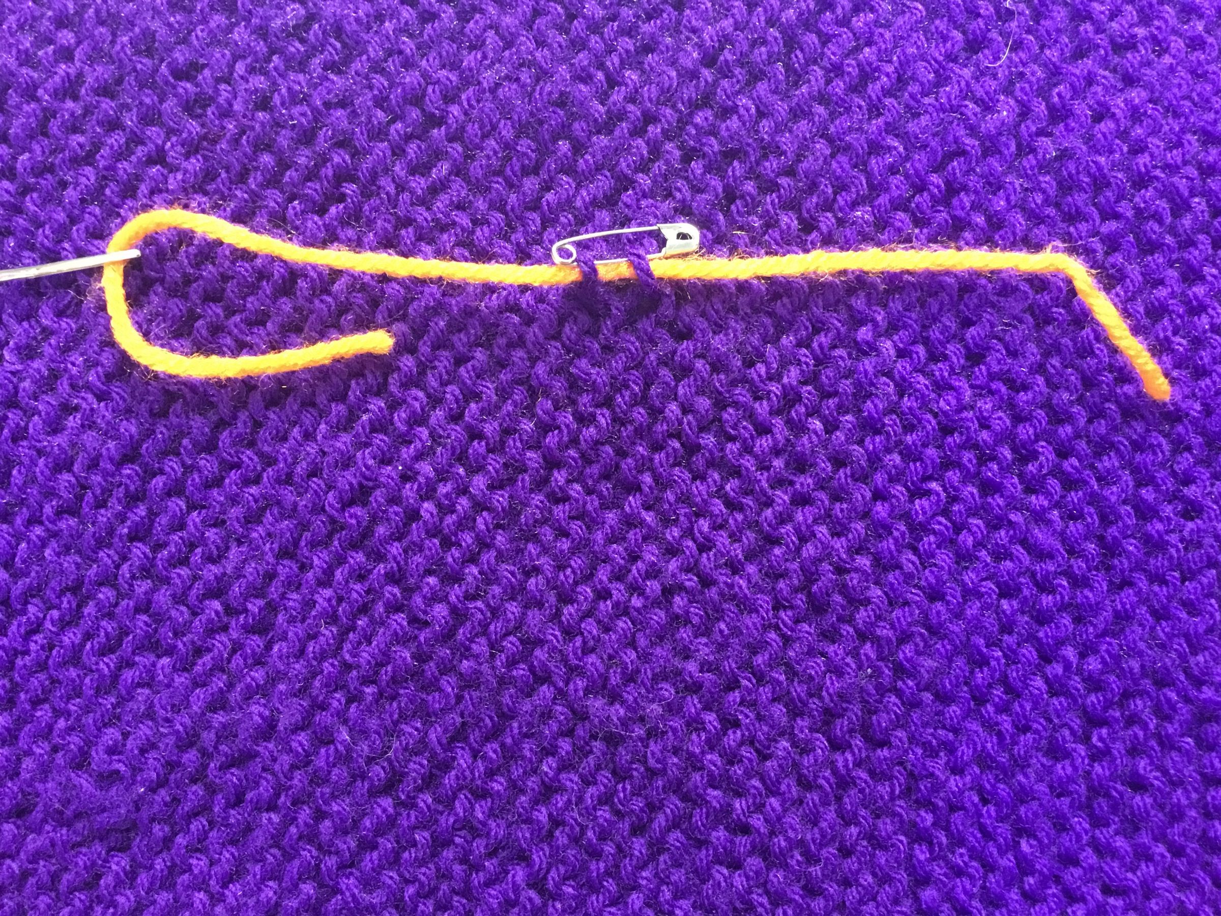 Fixing a Dropped Stitch- and Making It Cute : 4 Steps - Instructables