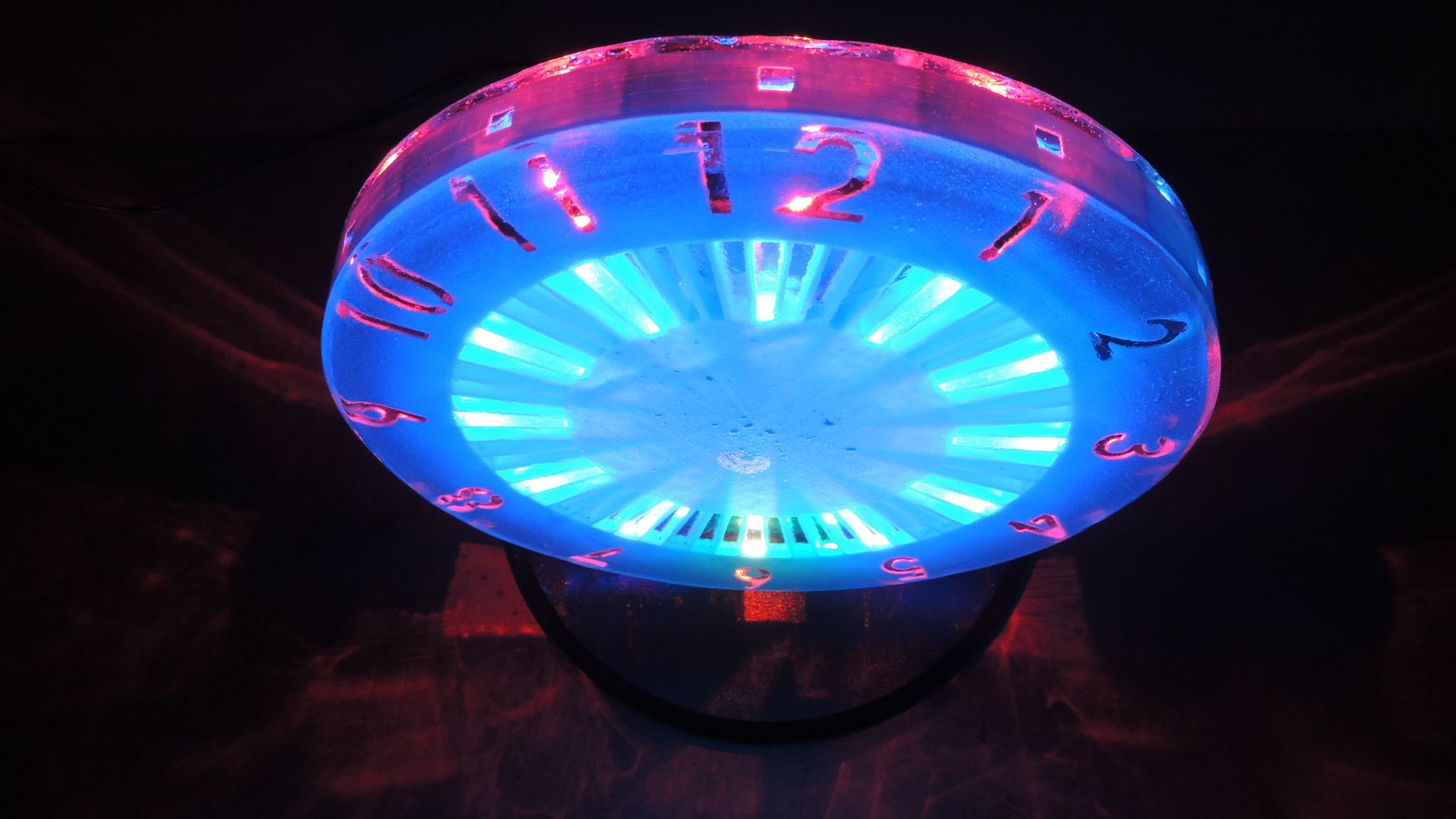 Epoxy Resin Led Clock : 15 Steps - Instructables