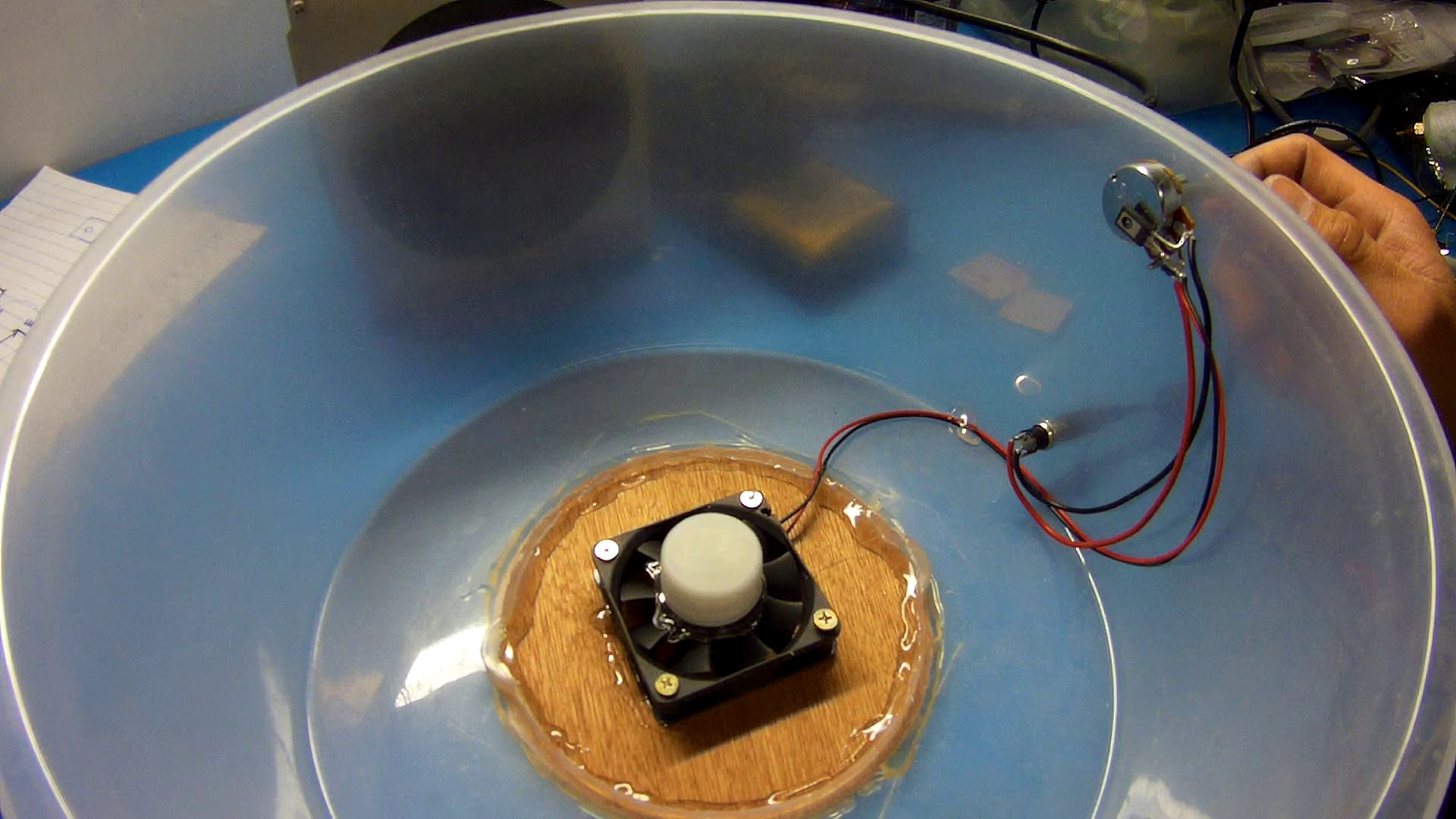 DIY Spin Art Machine With Speed Control Via Common Emitter Circuit : 6 ...