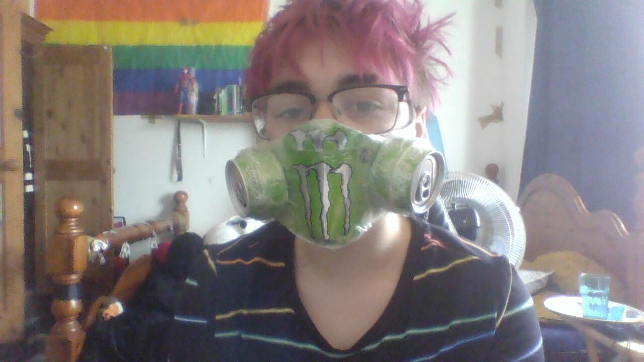 Monster Can Mask : 10 Steps - Instructables