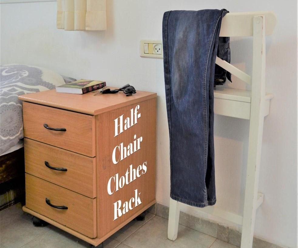 Half-Chair Clothes Rack : 3 Steps - Instructables