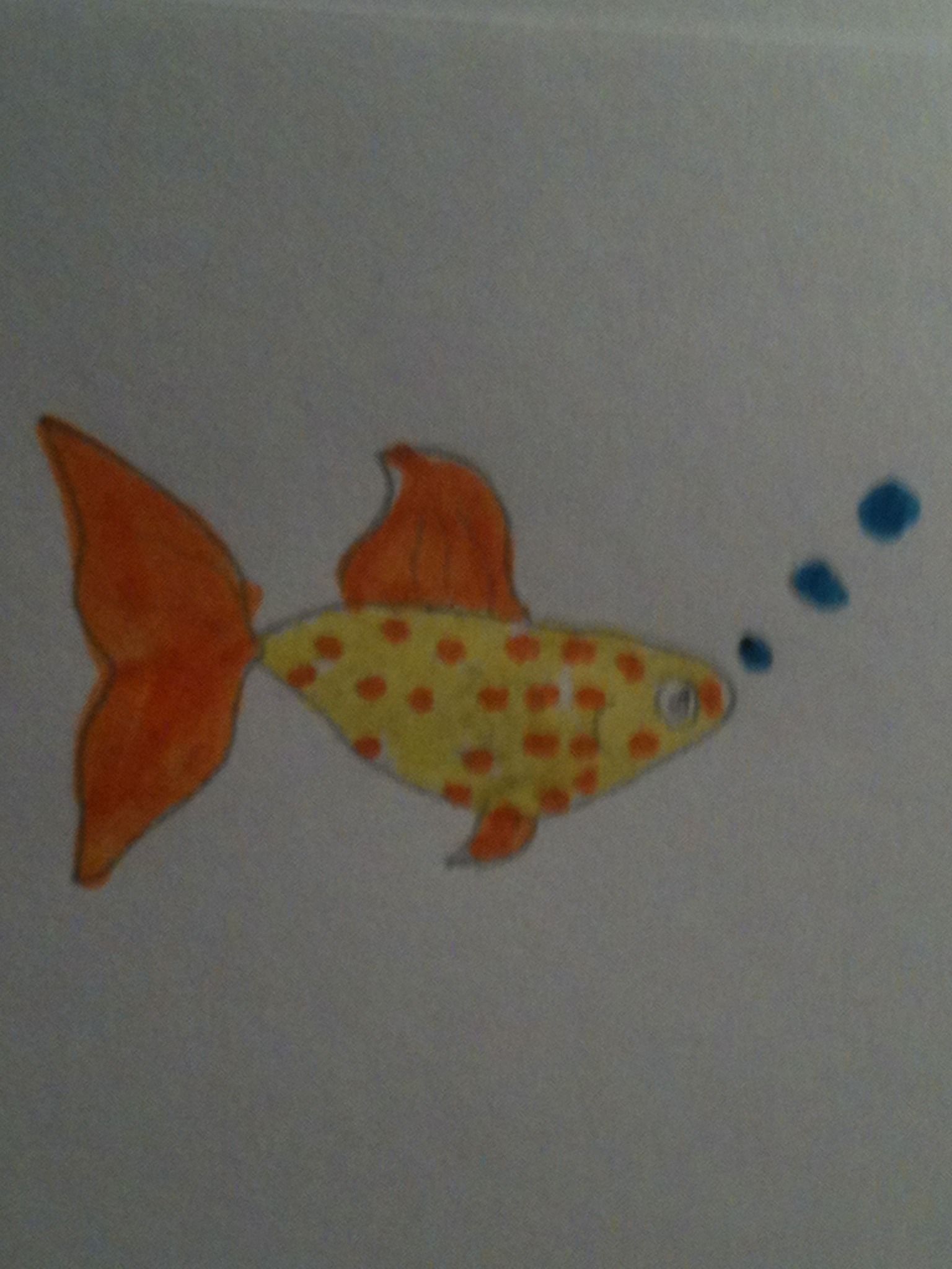 How to Draw a Goldfish! : 7 Steps - Instructables