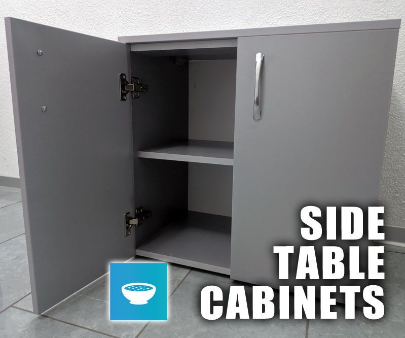 Melamine Side Table Cabinets - From SketchUp to Actual Furniture : 10 ...